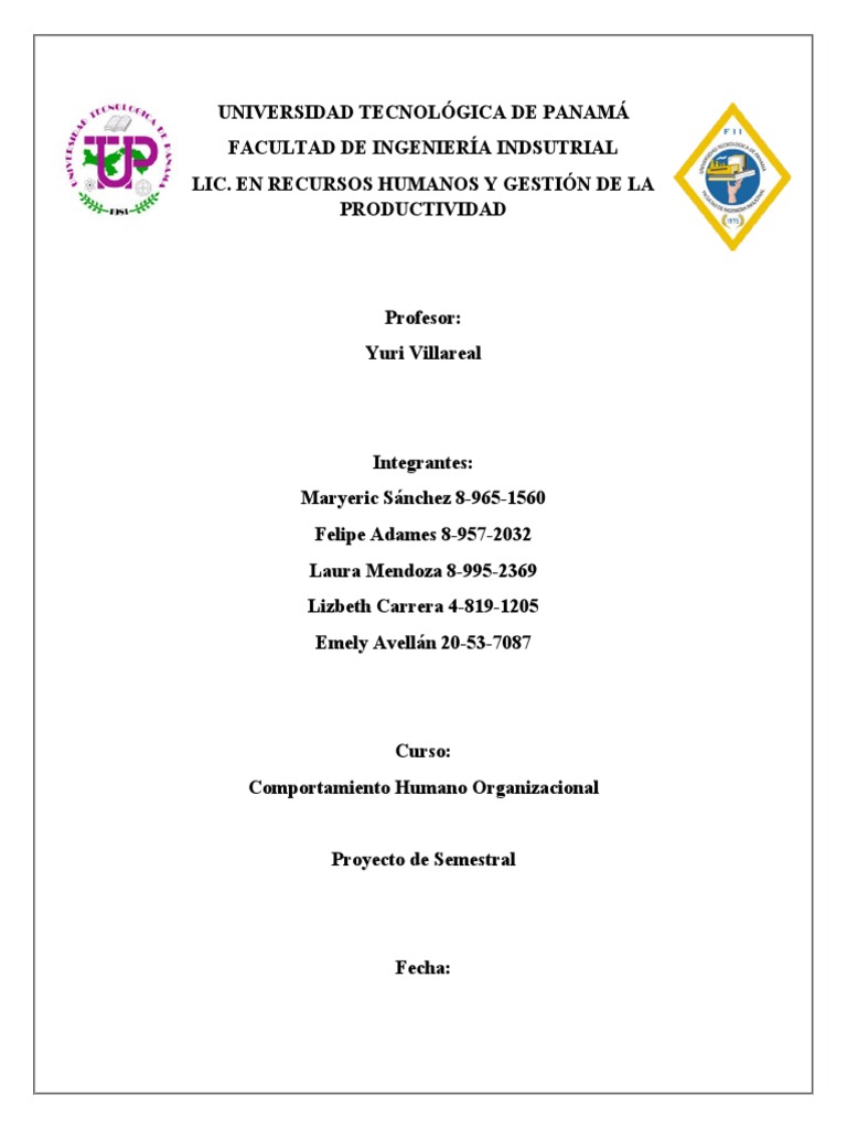 Proyecto Semestral - Comportamiento Humano | PDF | Business | Gestión de recursos humanos
