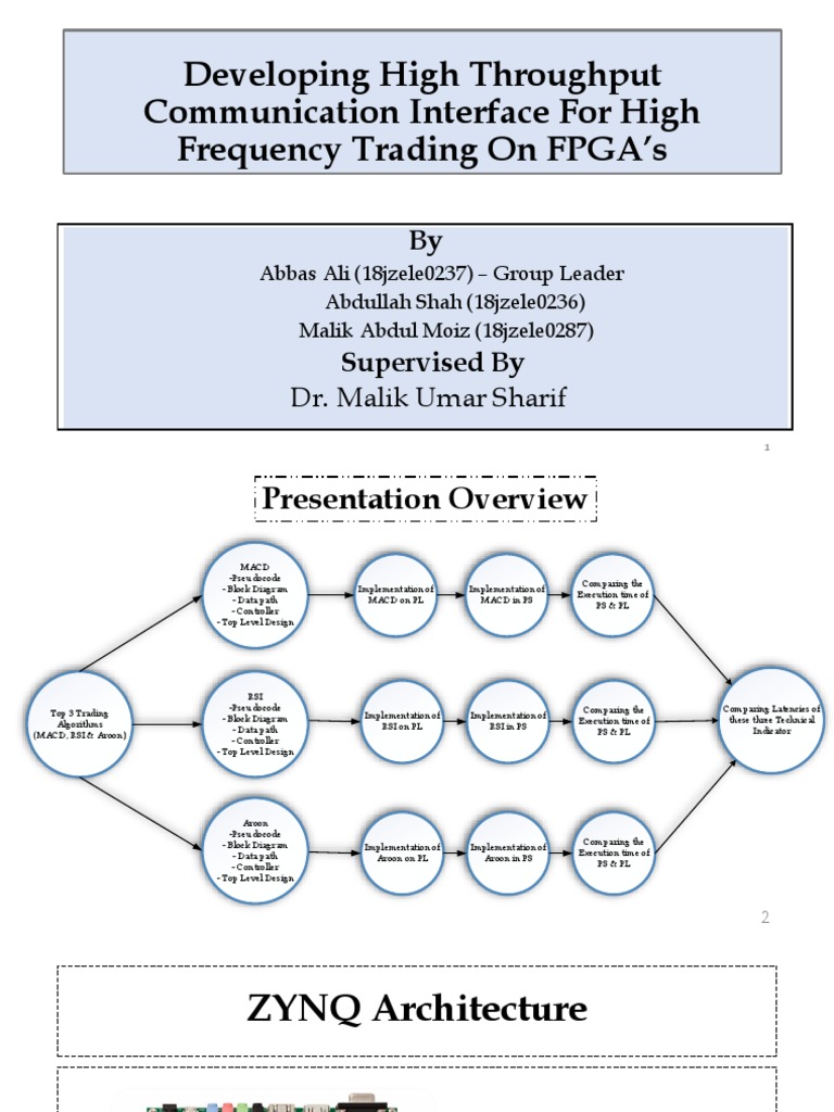 Final FYP Presentation | PDF | Machine Learning | Algorithmic Trading