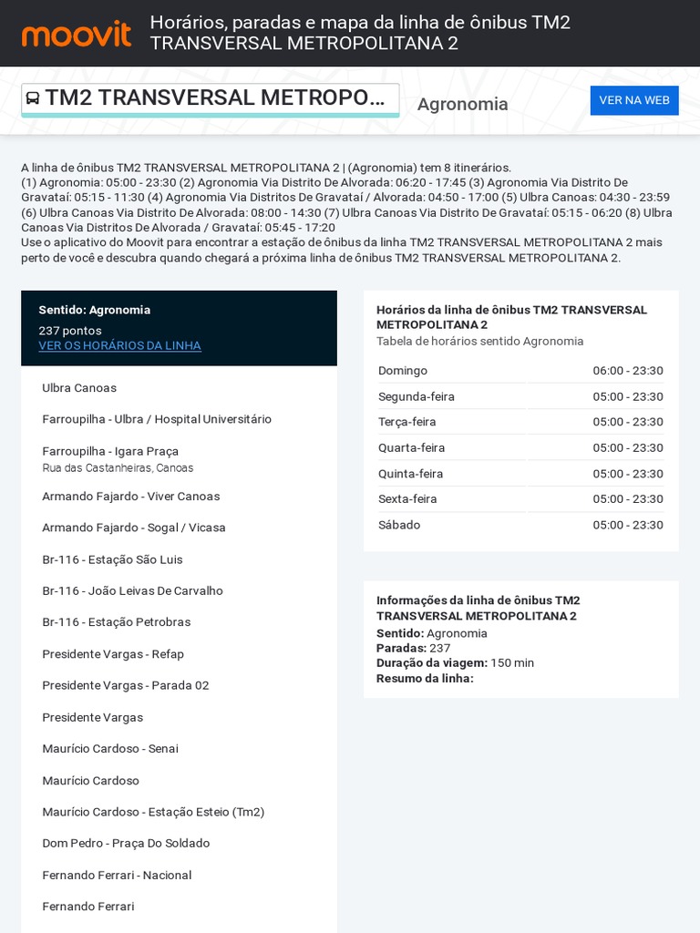 Tm2 Transversal Metropo : Agronomia | PDF | Brasil