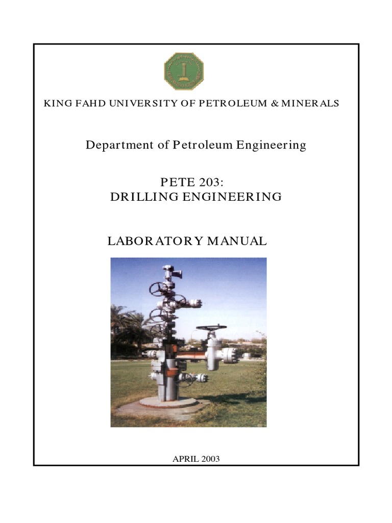 Drilling Engineering | PDF