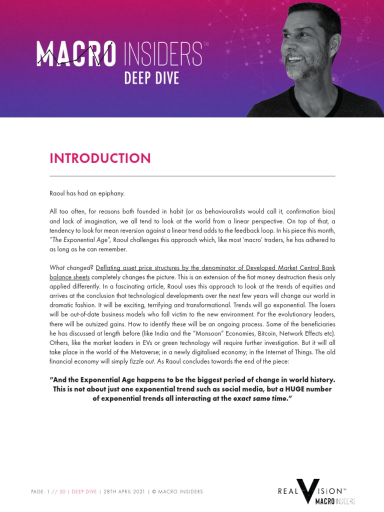 Welcome To The Exponential Age | PDF | Intelligence (AI) & Semantics ...
