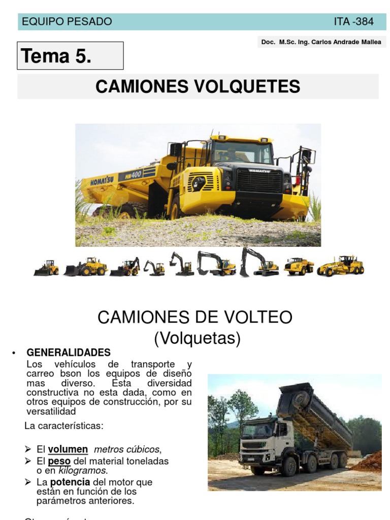 3 Cap 5 Volq 22 Prod 2a IMPRI | PDF | Camión | Eje
