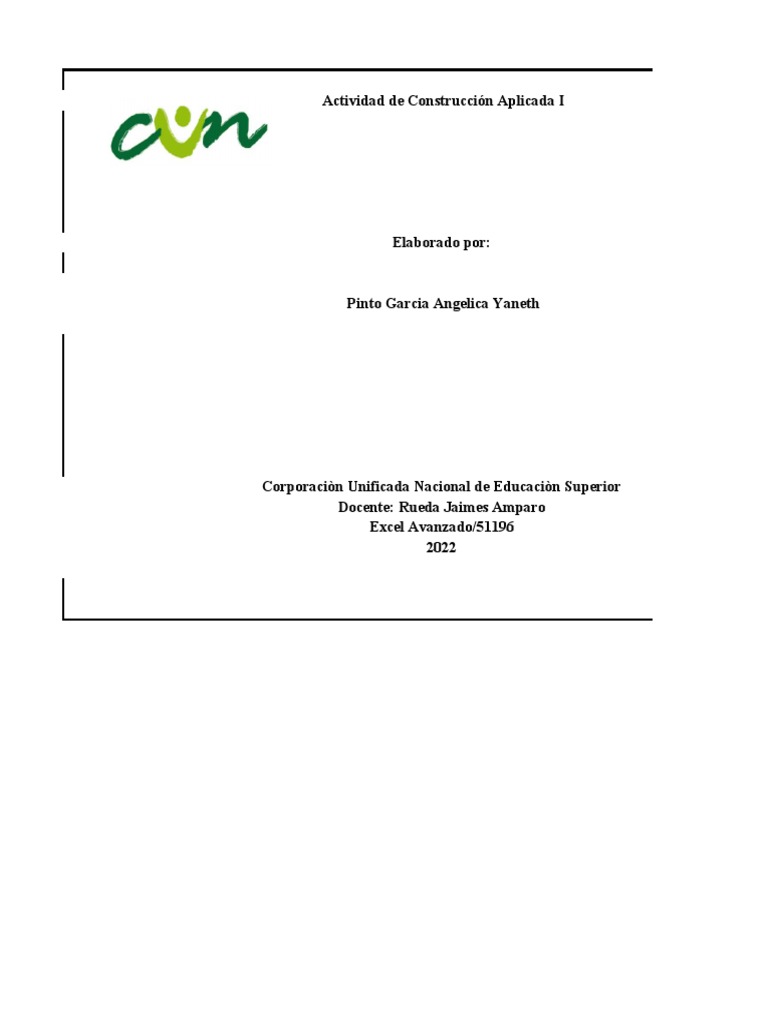 Aca III Semana 7-8 Excel Avanzado | PDF | Microsoft Excel | Hoja de cálculo