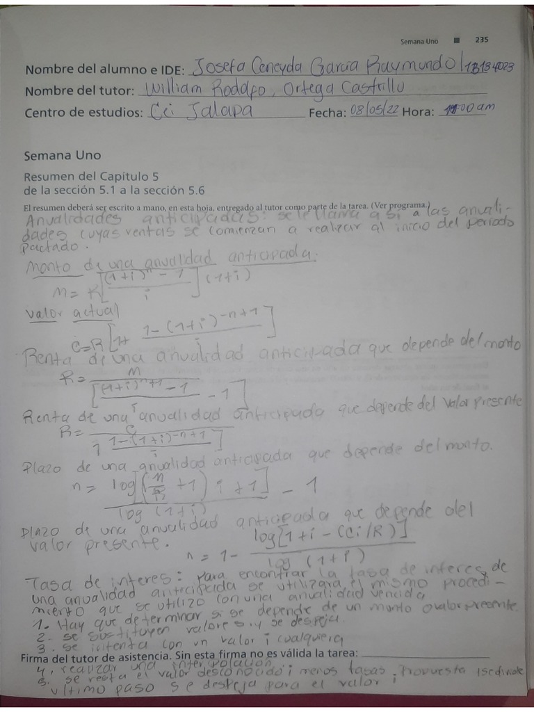 Ejercicios Capitulo 5 Matematica Aplicada 2 Cei Domingo 11hrs | PDF