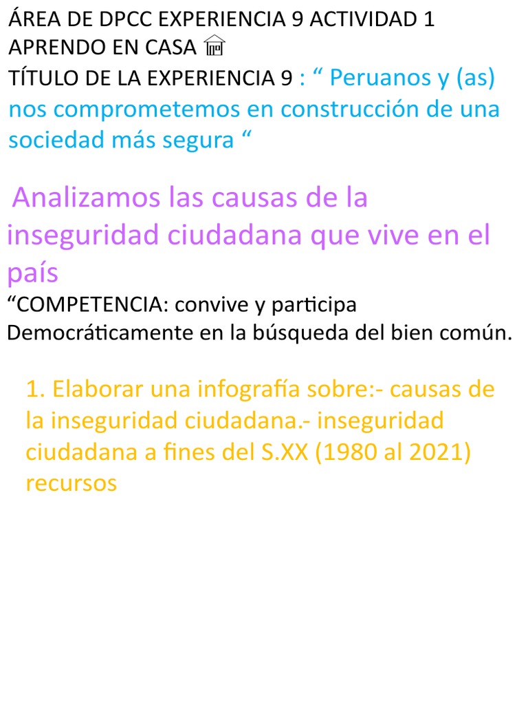 DPCC | PDF | Policía | Perú