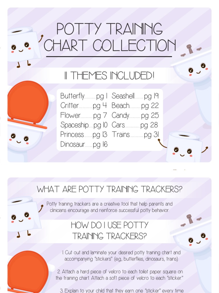 Potty Tracker Chart Final Cewtve | PDF | Cognitive Science ...