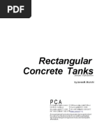 Water Tank Design (Aci 318-05 & 350-01) | PDF | Concrete | Materials