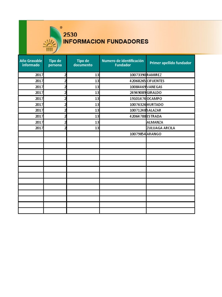 Formatos Dian 2530 2531 2532 2533 | PDF