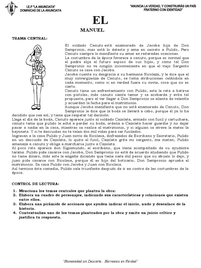 Argumento de "El Sargento Canuto" | PDF