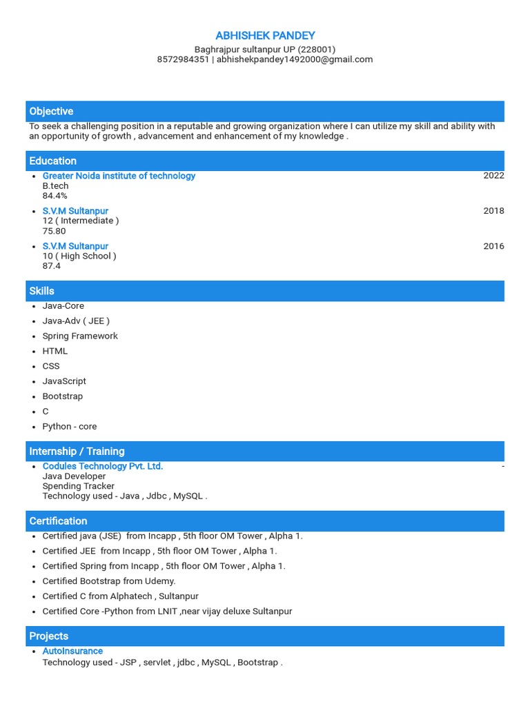 cv | PDF | Bootstrap (Front End Framework) | Software Development