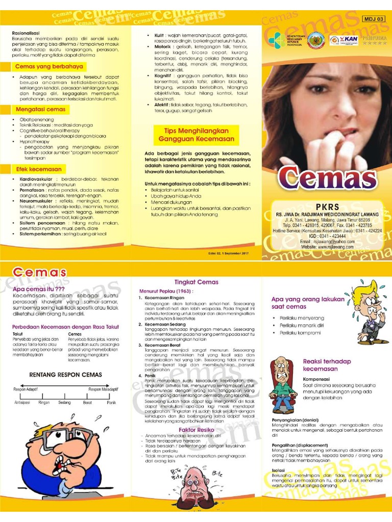 Leaflet Cemas PDF | PDF