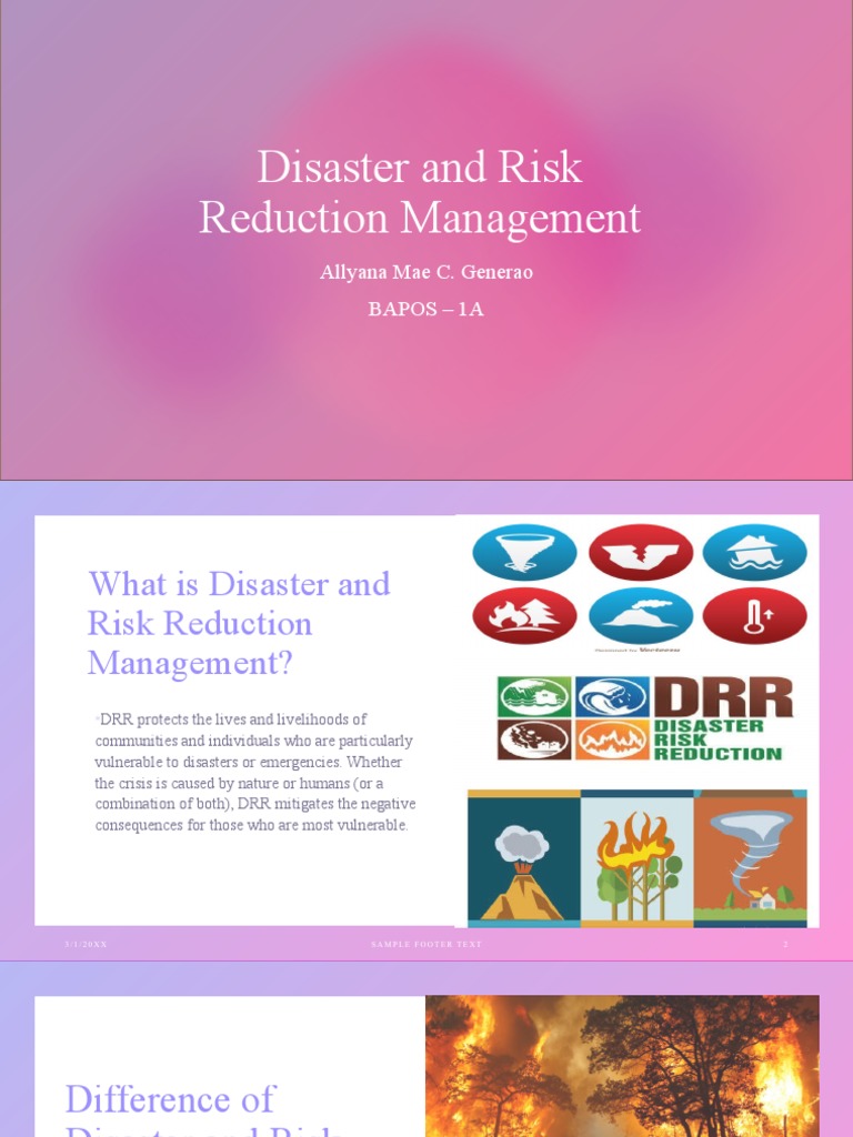 Disaster Risk Reduction Management | PDF | Risk | Emergency Management