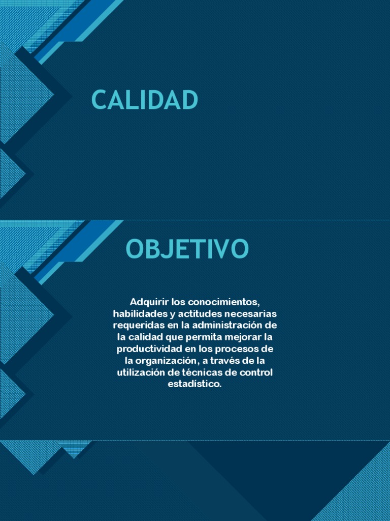 1.1 Conceptos Basicos de La Calidad | PDF | Calidad (comercial) | Producto (Negocio)