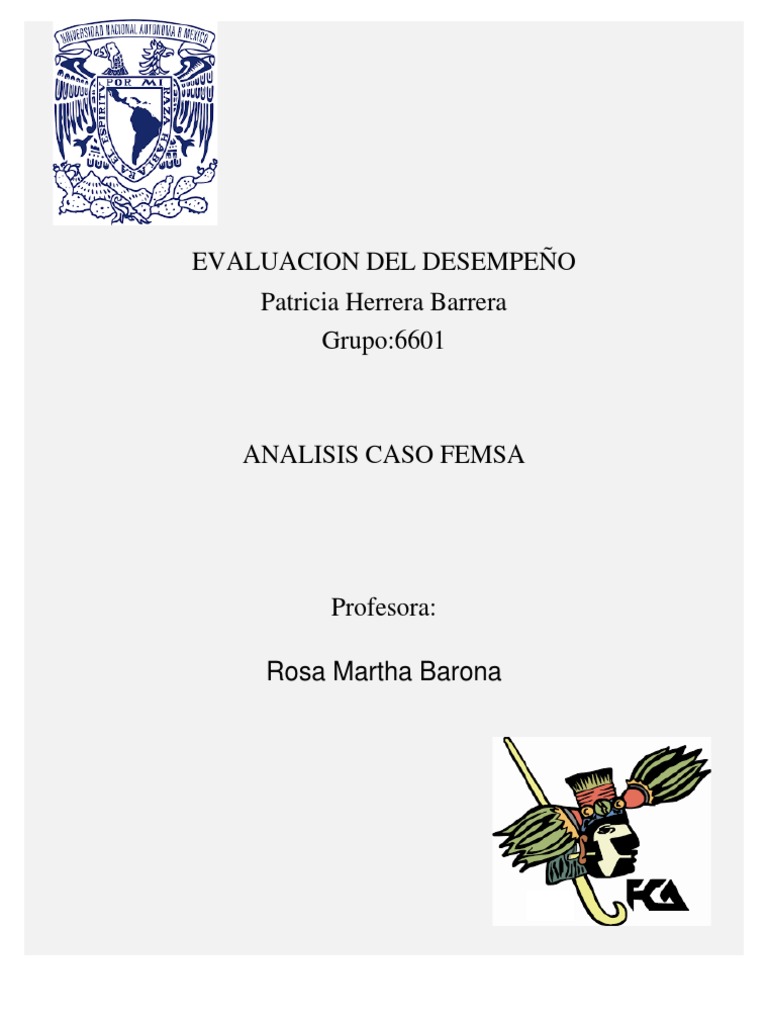 Caso FEMSA | PDF | Planificación | Evaluación