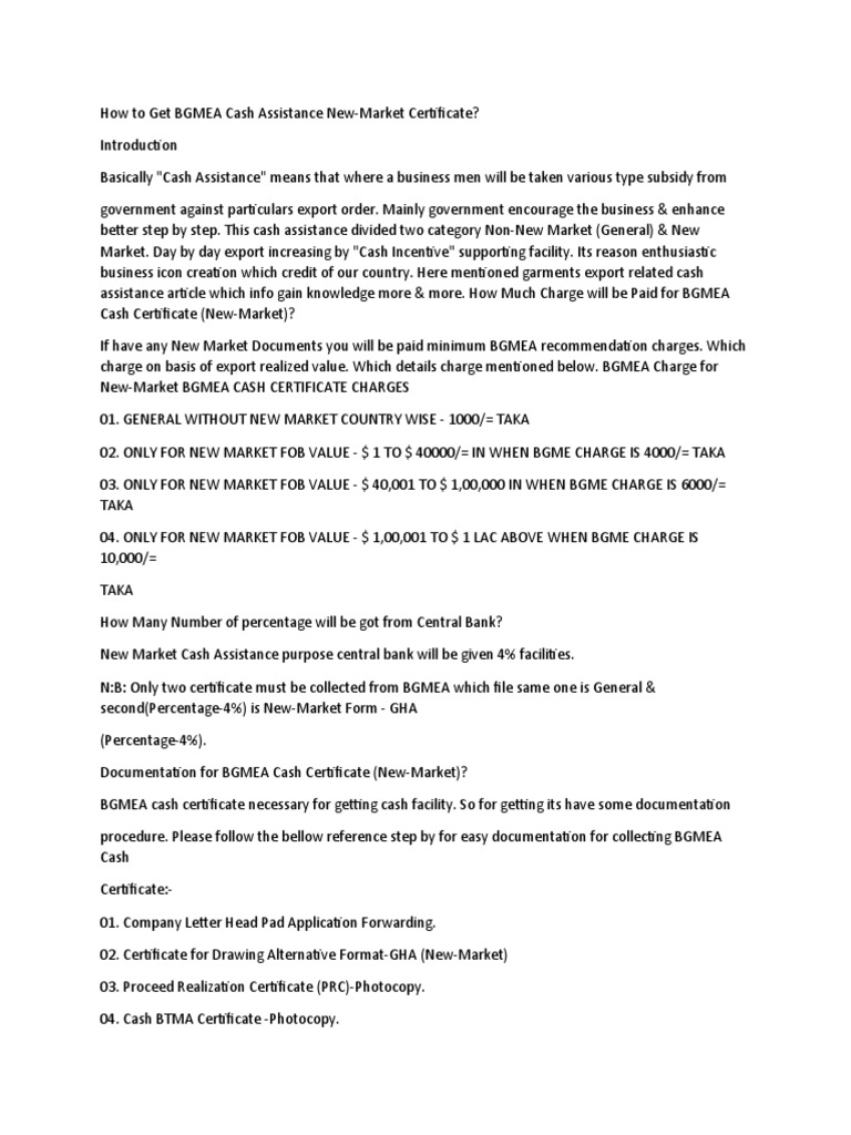 Cash Incentive | PDF | Business | Trade