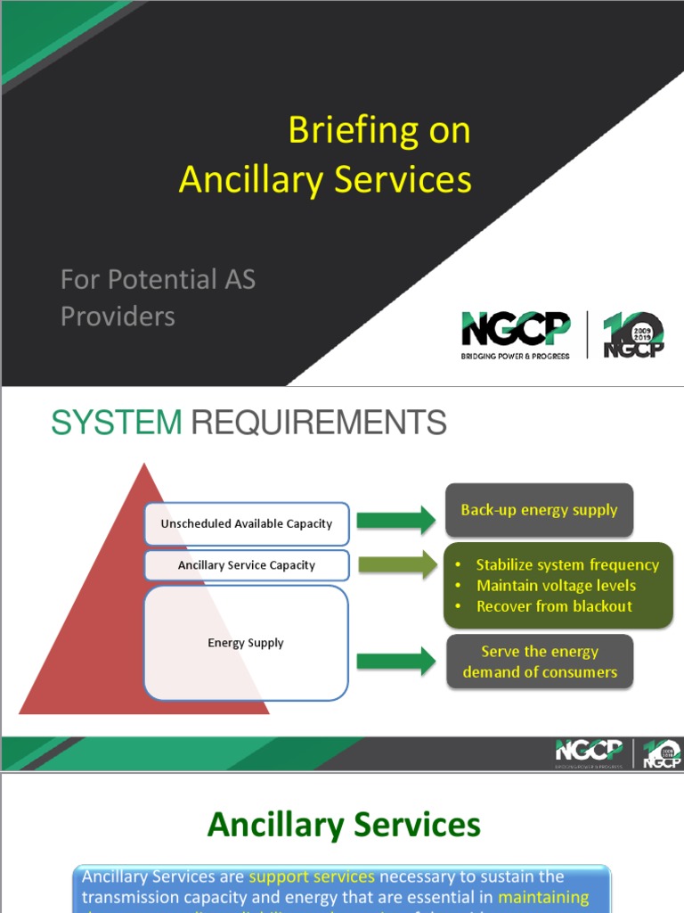 Providing Ancillary Services | PDF | Electrical Grid | Ac Power