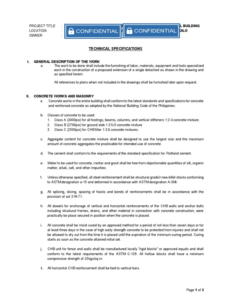 Tech-Specs Monticello | PDF | Concrete | Plumbing