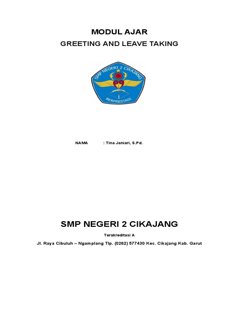 Modul Ajar PSP Pertemuan Ke-2. 2021 | PDF