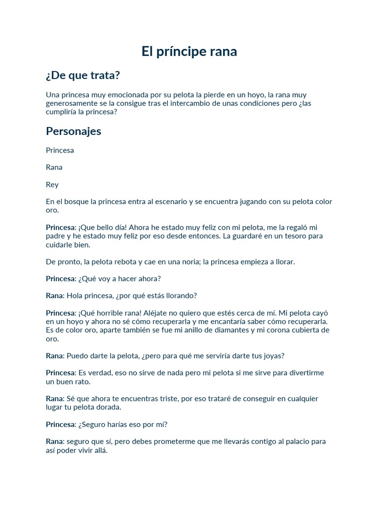El Príncipe Rana | PDF