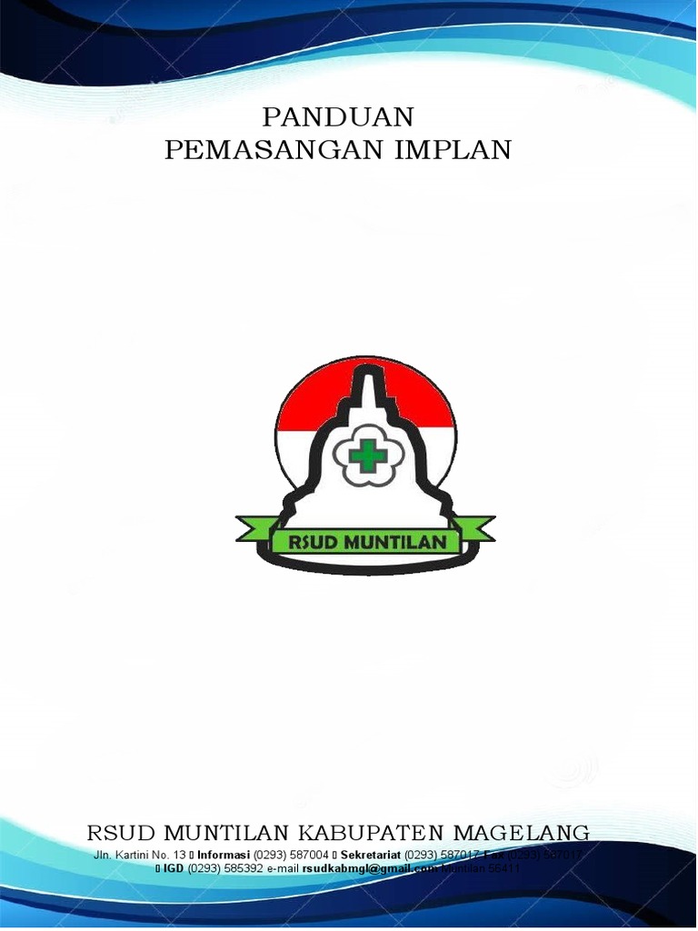 Panduan Pemasangan Implan RSUD Muntilan | PDF | Pengembangan Diri ...