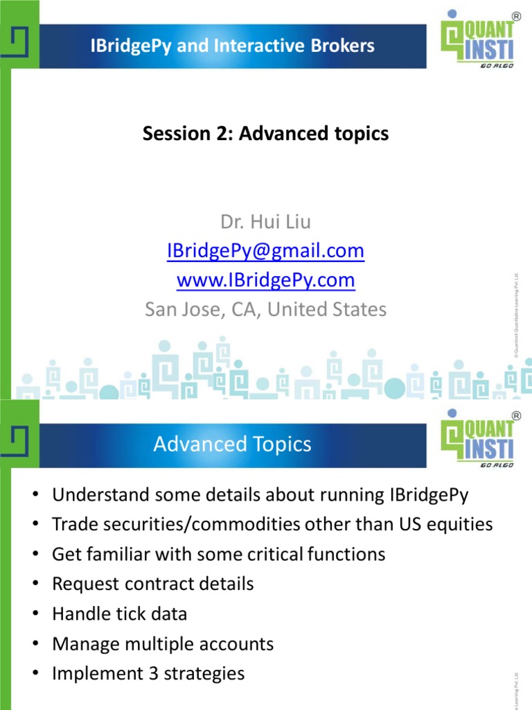 7 TBP 02IBridgePy and Interactive | PDF | High Frequency Trading ...