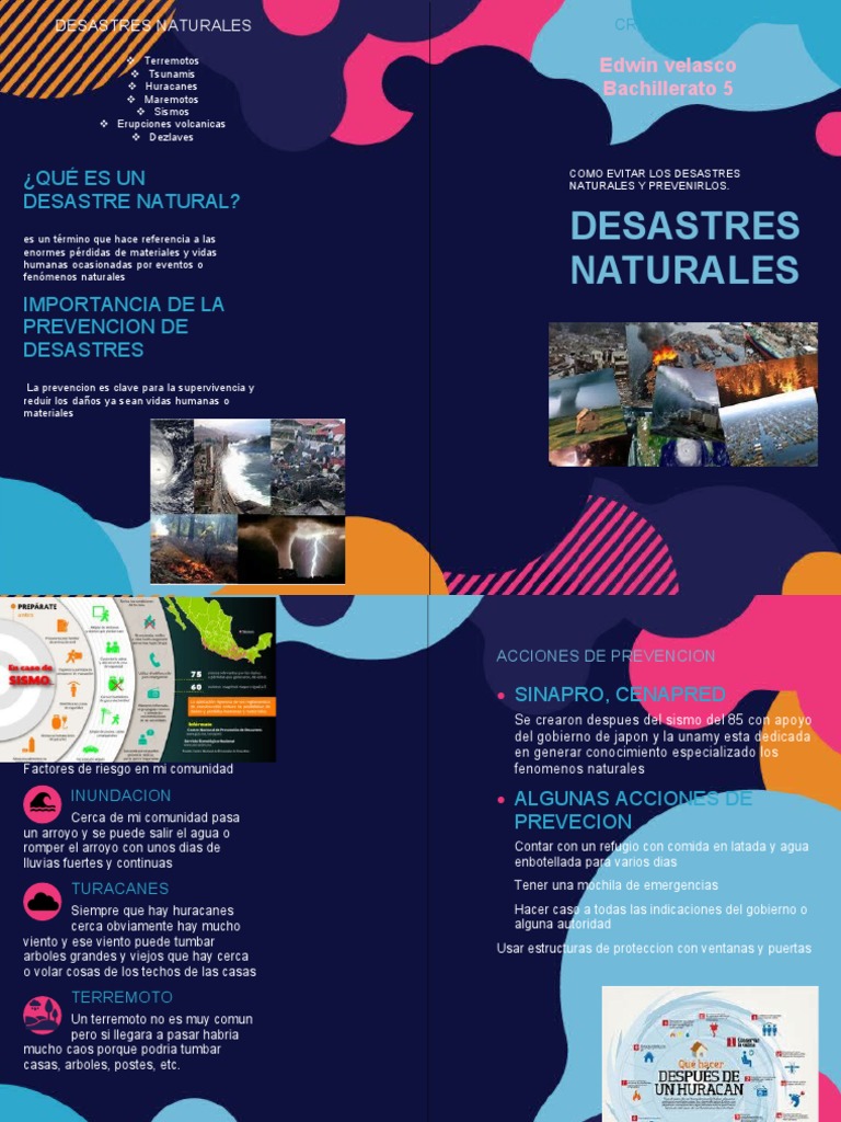 Prevención de Desastres Naturales | PDF | Desastres naturales | Temblores