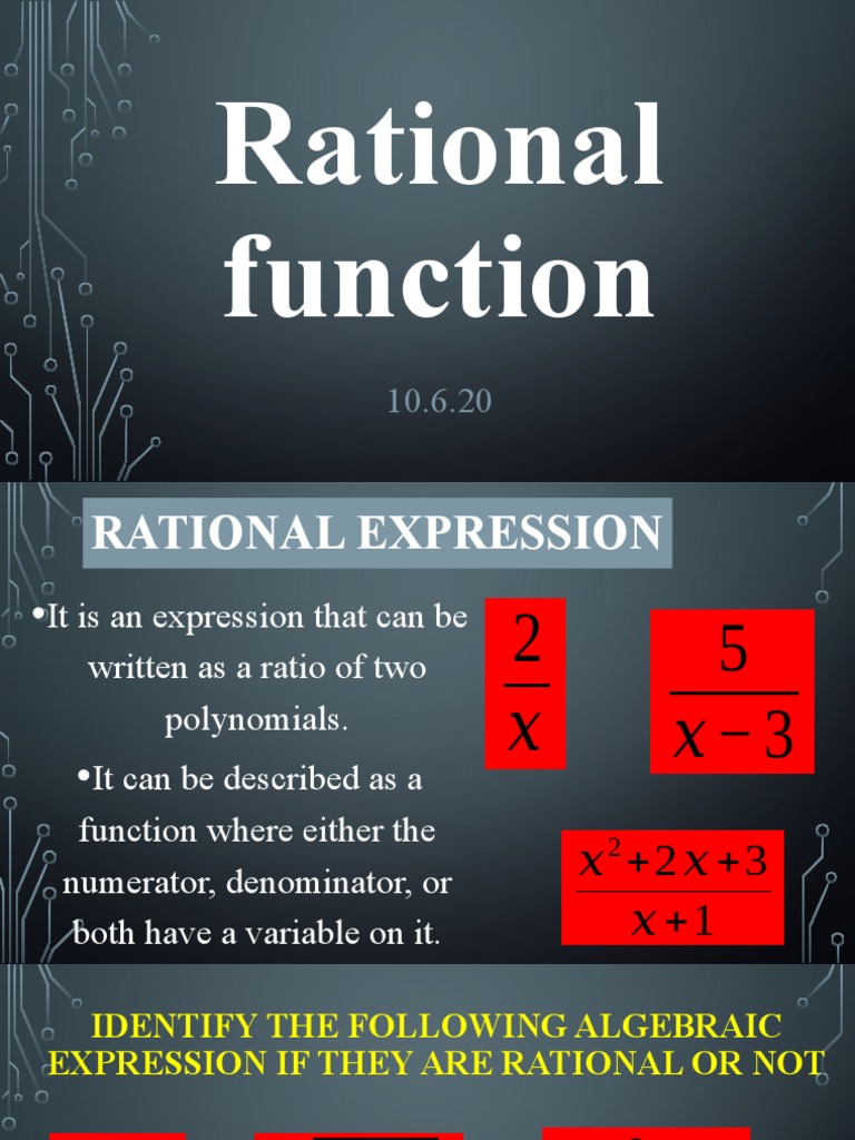 Rational Function 11 | PDF | Polynomial | Mathematical Concepts