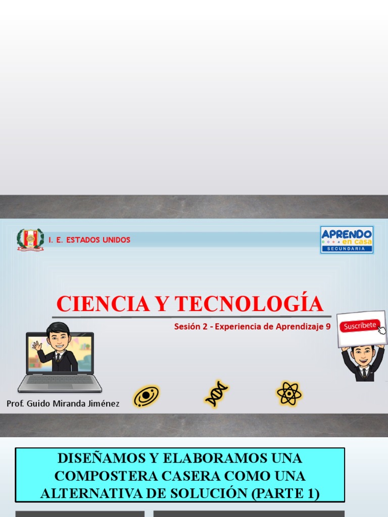 Diseñamos y Elaboramos Una Compostera Casera Como Una Alternativa de ...