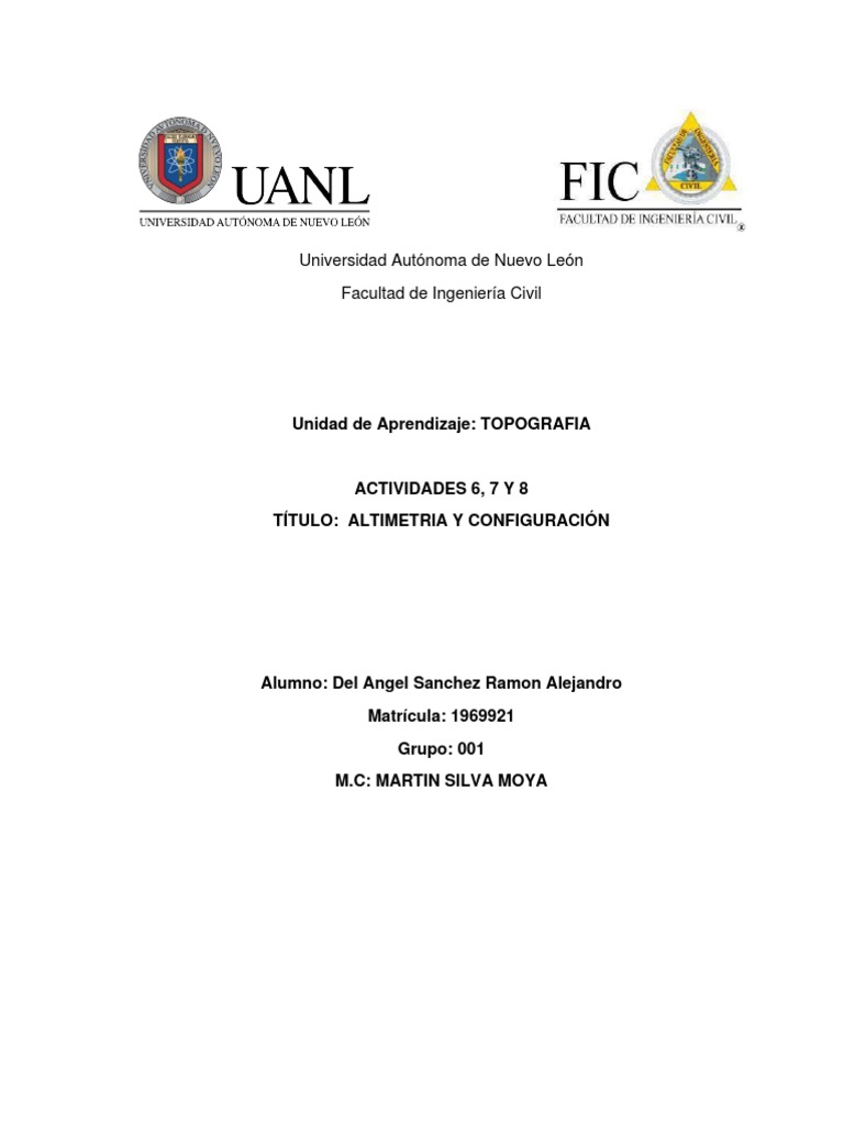 Actv 6,7,8 Topo | PDF