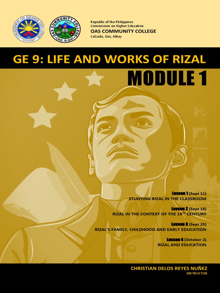 GE 9 Module 1 | PDF | Philippines | Cuba
