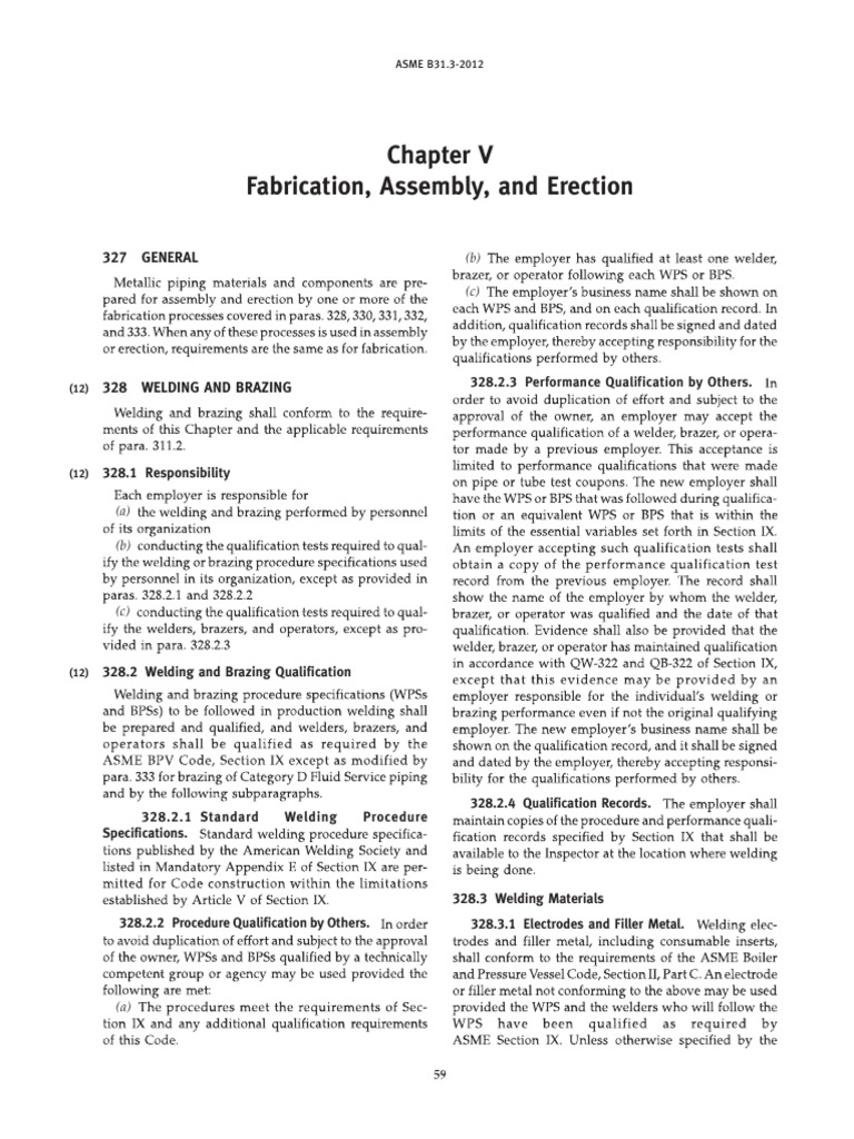 Asme b31.3 Print | PDF