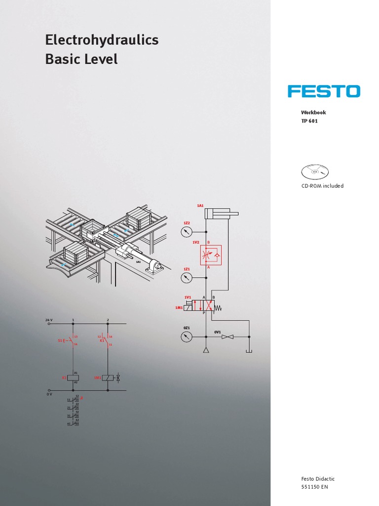Workbook Electrohydraulics Basic Level en | PDF | Electrical Connector ...