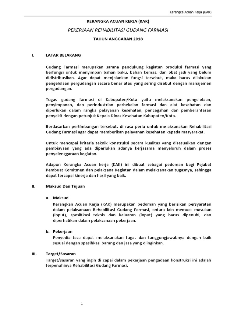 K.A.K - Gudang Farmasi | PDF | Bisnis | Pengelolaan Keuangan & Uang