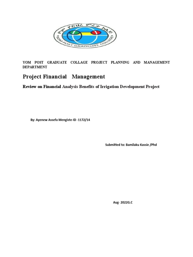 Ayenew Assefa Mengiste Pdf Agriculture Economics