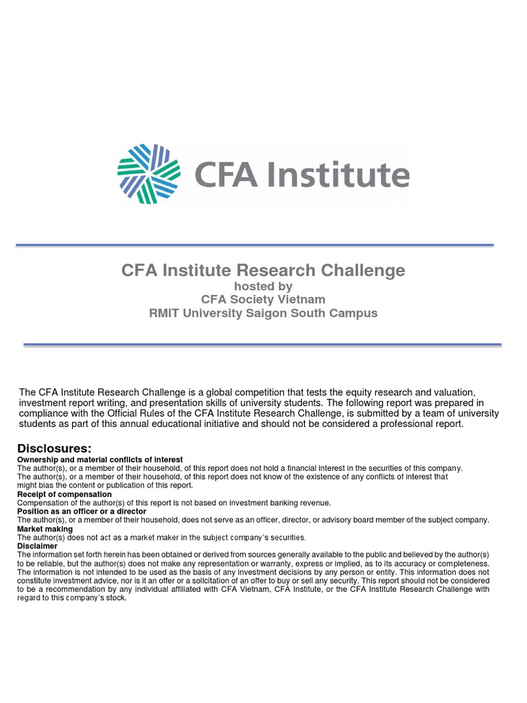 RCVN20 Report-Submission RMIT-University | PDF | Valuation (Finance ...