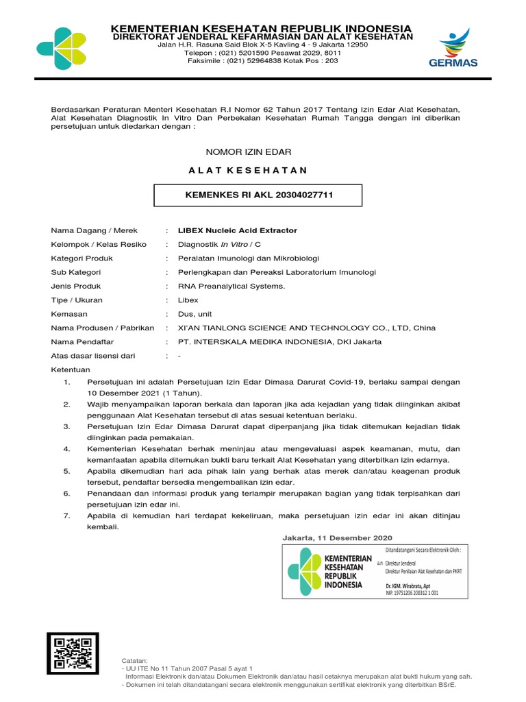 TIANLONG Libex Nucleic Acid Extractor | PDF