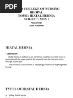 Hiatal Hernia - AHN | PDF | Gastroenterology | Medical Specialties
