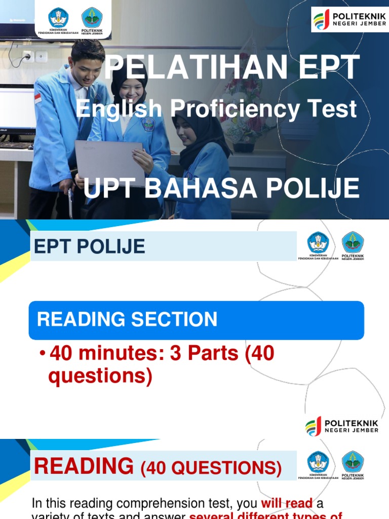 Pelatihan EPT 2021 - Reading Section | PDF | Blood Donation | Coconut