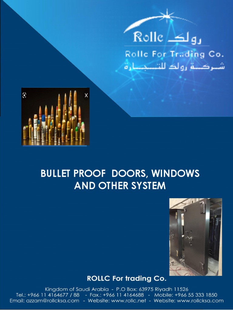 Bulletproof Catalog | PDF | Projectiles | Cartridge (Firearms)