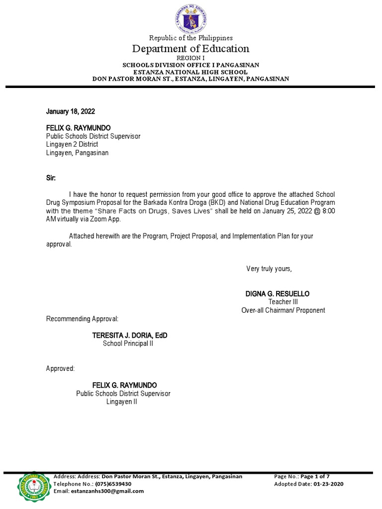 Drug Symposium Jan 18 2022 | PDF | Social Science | Self-Improvement