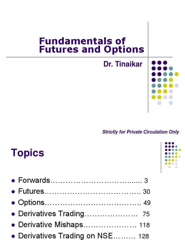 Determining Forward Prices: An Example of Calculating the Theoretical ...