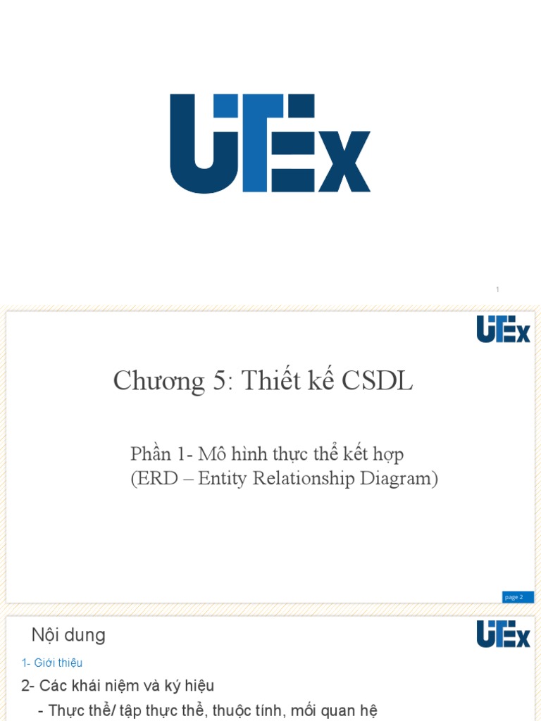 UTEx Chapter05 ERD (Part12) | PDF