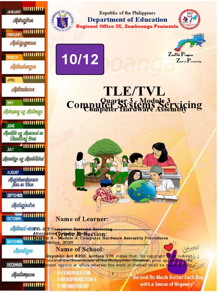 Shs TVL Ict Css q3 m3 Edited | PDF | Electrical Connector | Laptop