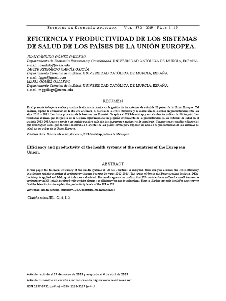 2613-Article Text-7631-1-10-20190625 | PDF | Producto Interno Bruto ...