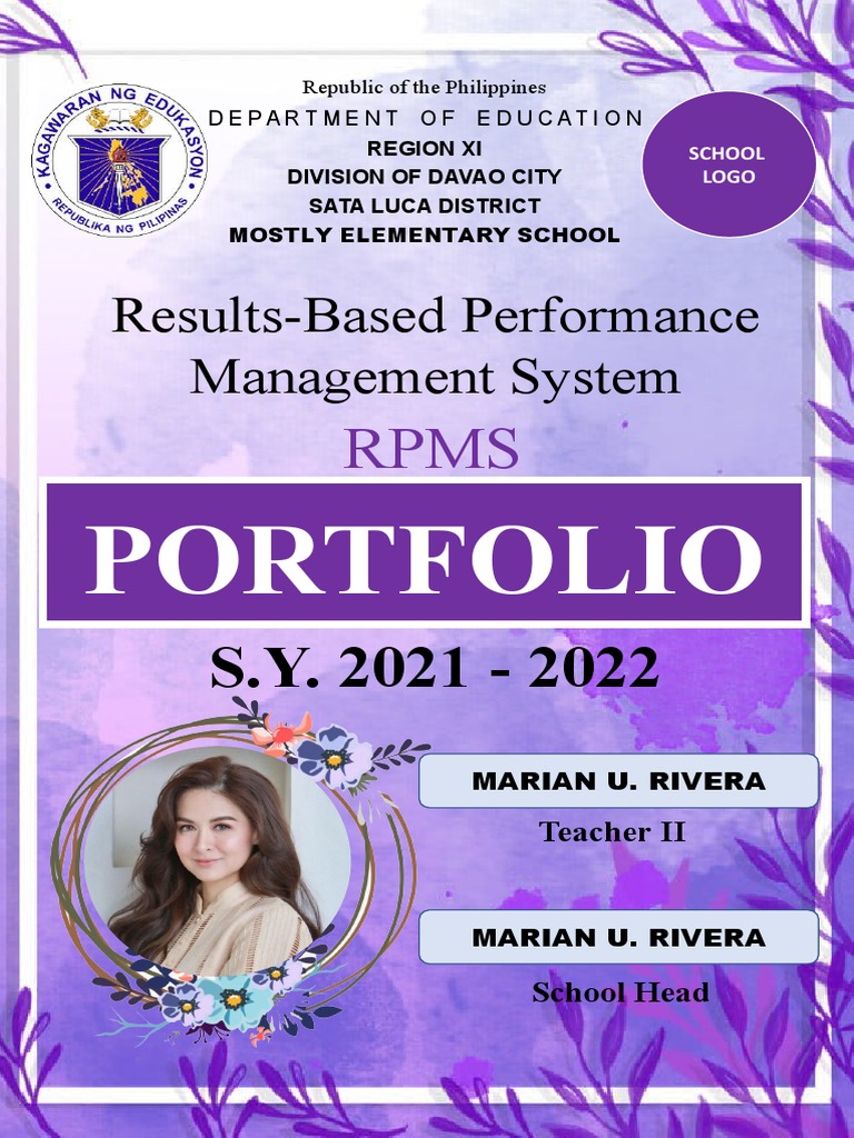 RPMS PURPLE TEMPLATE - Results-Based-Performance-Management-System-1 ...