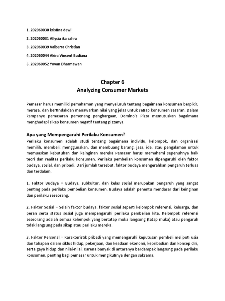 Resume Chapter 6 MP | PDF