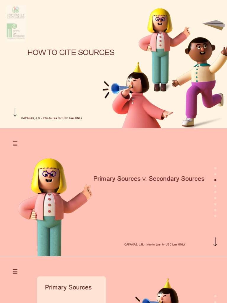 How To Cite Sources PDF