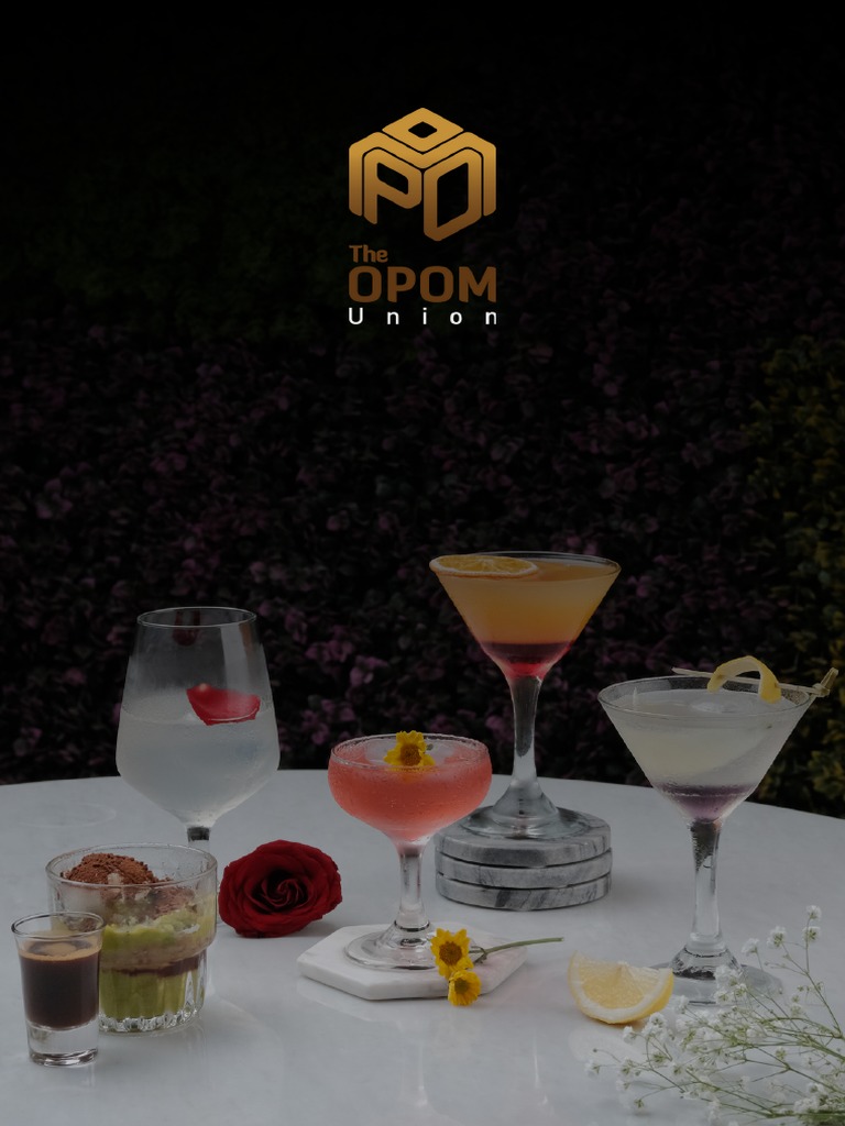 Menu Opom | PDF | Drink | Chocolate