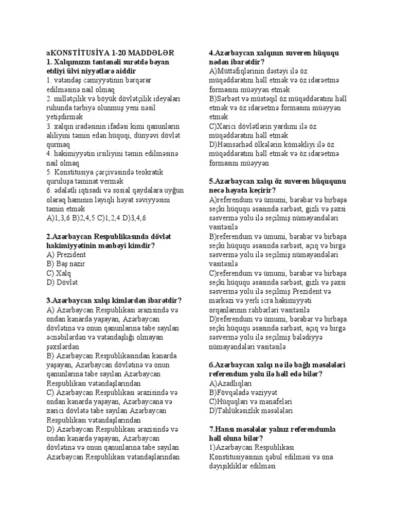 Cox Yaxsi Test Word | PDF