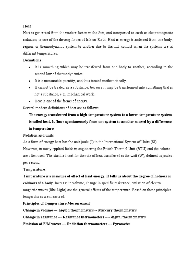 Heat and Thermodynamics 2, CSE | PDF | Heat | Gases